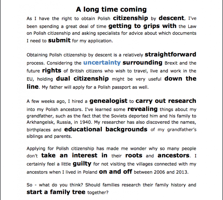 How to memorise English vocabulary effectively - The Lowdown