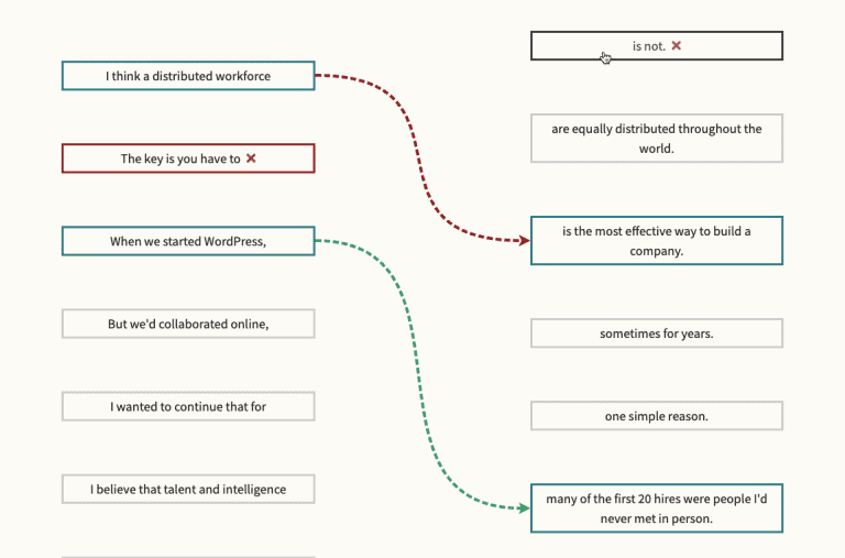 Gap fill maker | Lesson Ninja | No more lengthy prep time