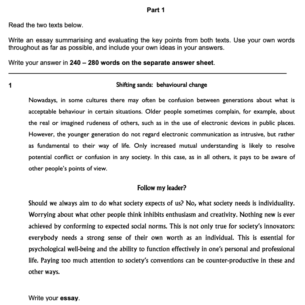 C2 Proficiency Essay Task (Writing Part 1) - Definitive Guide